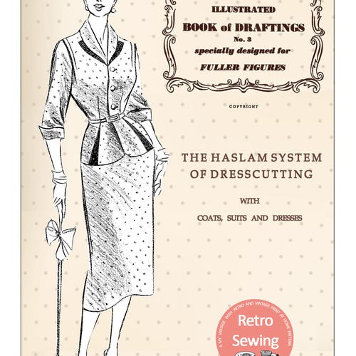 The Haslam System of Dresscutting Illustrated Book of - Etsy