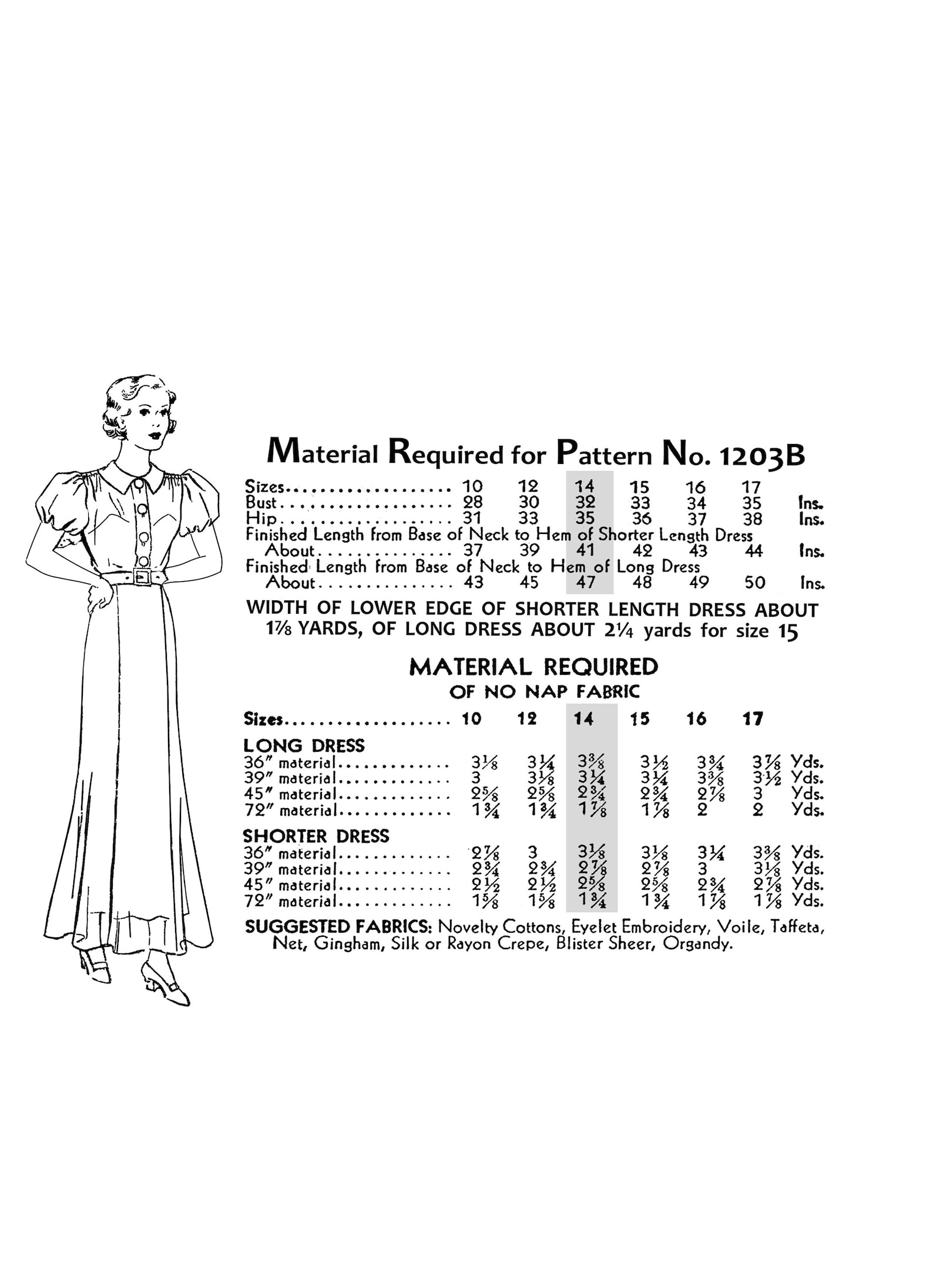 1930s Pretty Tea Or Dinner Dress Sewing Pattern Bust 32 Etsy