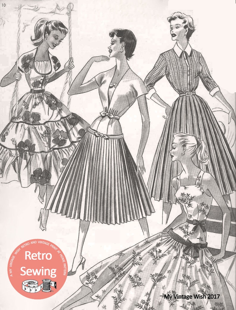 The Haslam System of Dresscutting No. 32 1950's PDF - Etsy