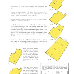1940's Learn to Sew Booklet - PDF Instant Download - 1940s Sewing Book ...
