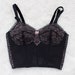 1950's Black Bullet Corset Bra / Size 36 C / Pink / Pinup - Etsy