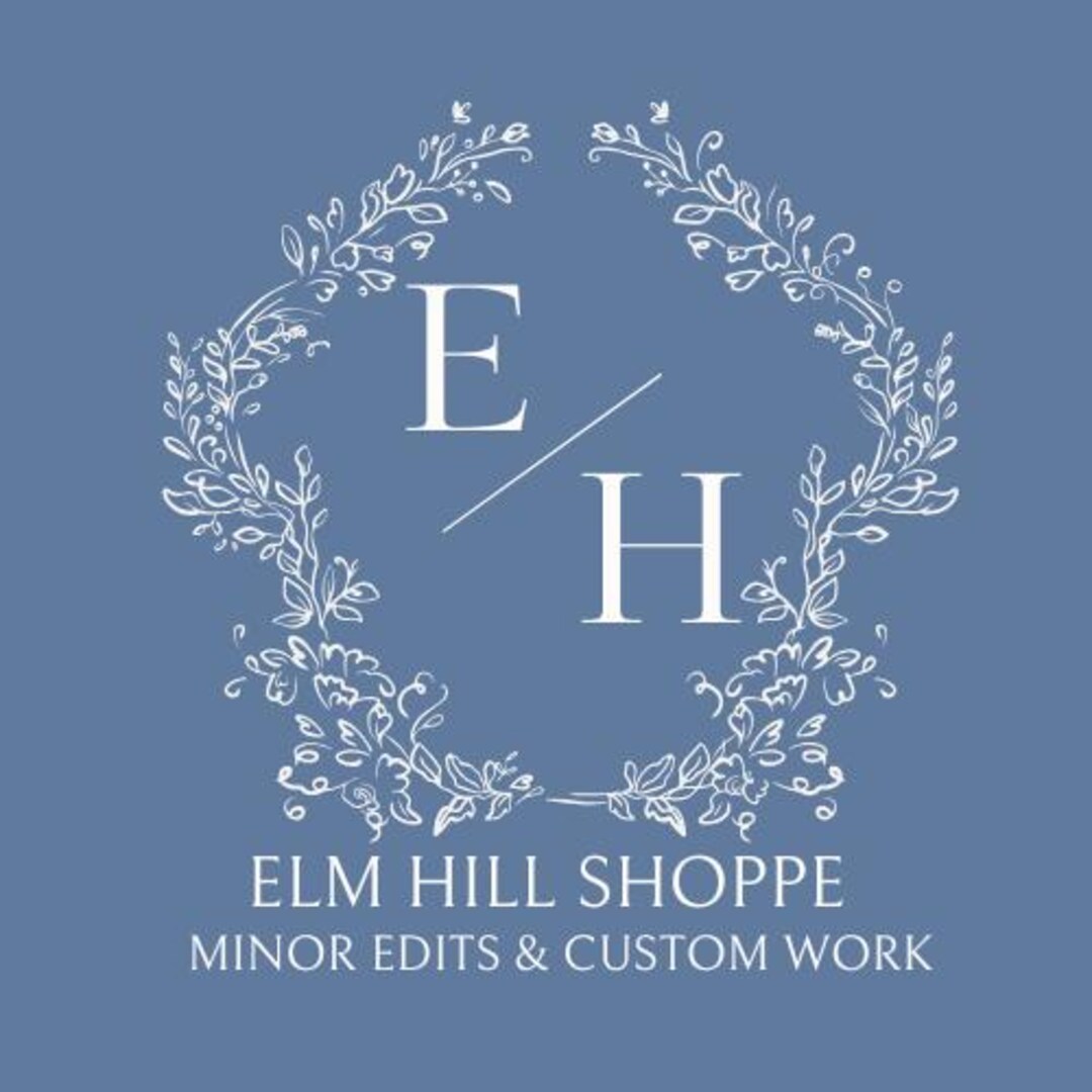 Minor Template Editing & Customization by Elm Hill Shoppe - Etsy