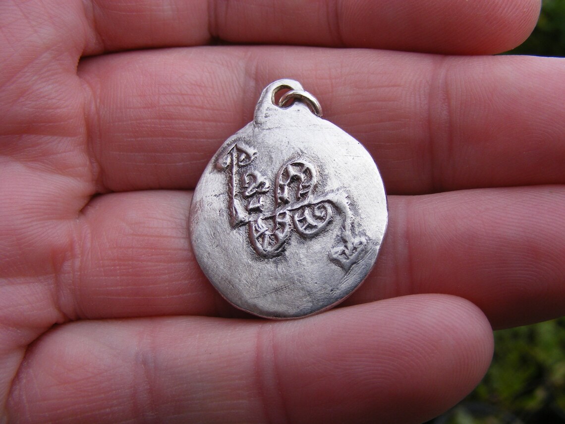 Scottish Pictish Adder Sterling Silver Pendant | Etsy