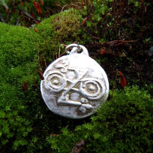 Scottish Pictish Double-disk Z-rod Sterling Silver Pendant - Etsy UK