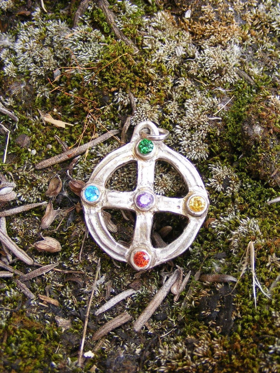 Elemental Celtic Sun Cross Wheel of the Year Wheel of Life | Etsy
