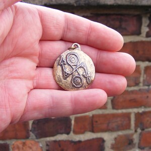 Scottish Pictish Double-disk Z-rod Bronze Pendant | Etsy