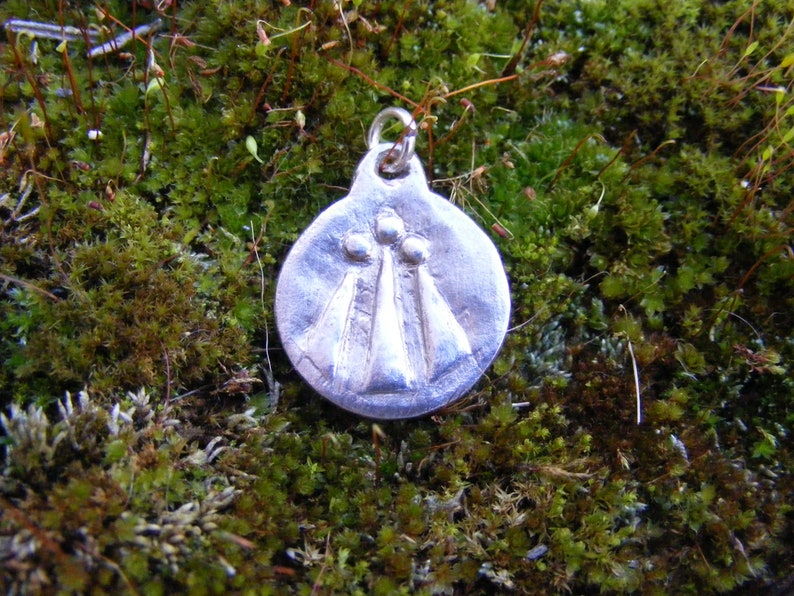 Druid Awen Sterling Silver Pendant | Etsy
