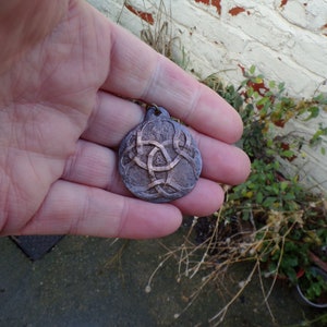 Celtic Irish Shield of Lugh Bronze Pendant - Etsy UK