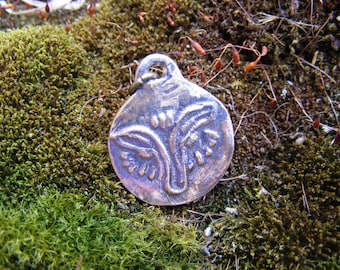Scottish Pictish Crescent V-rod Bronze Pendant - Etsy UK