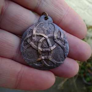 Celtic Irish Shield of Lugh Bronze Pendant - Etsy UK