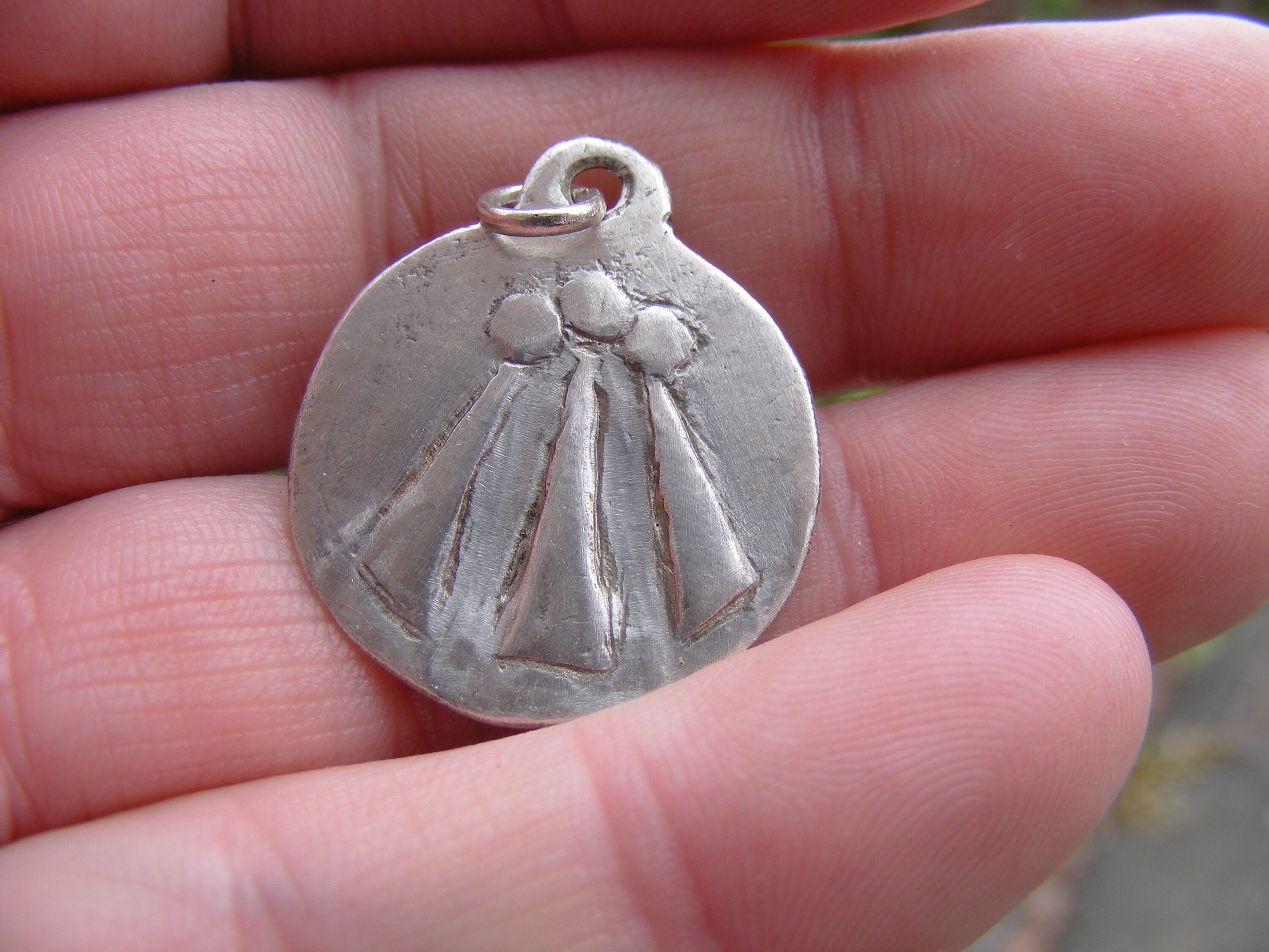 Druid Awen Sterling Silver Pendant - Etsy UK