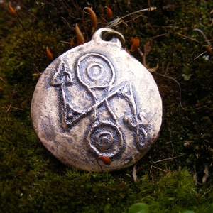 Scottish Pictish Double-disk Z-rod Bronze Pendant | Etsy
