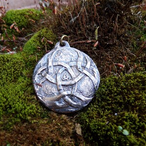 Celtic Irish Shield of Lugh Bronze Pendant - Etsy UK