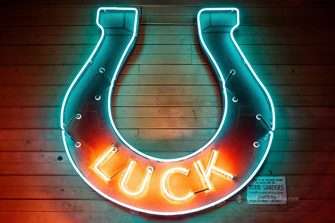Luck Reunion - Willie Nelson's Luck Reunion Neon Sign Made by Todd ...