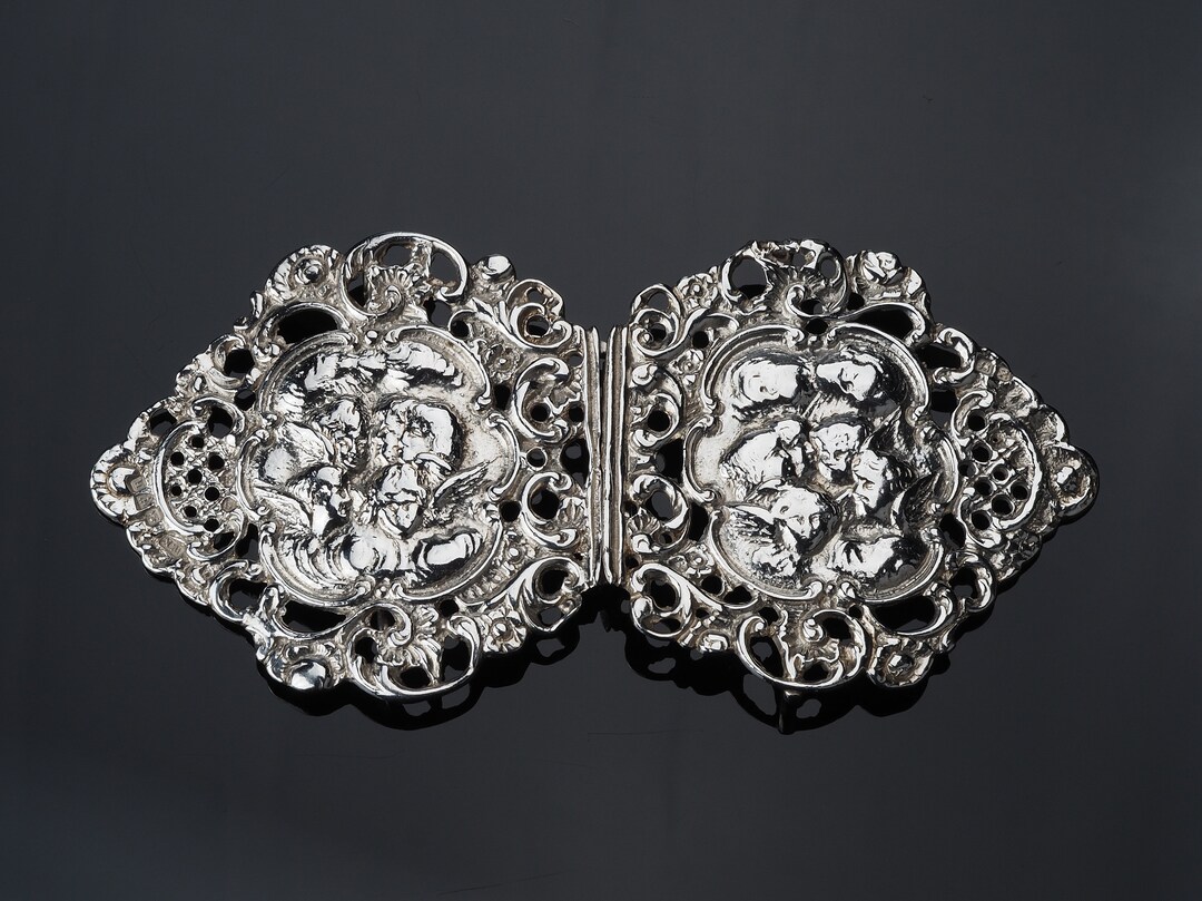 Nurses Silver Belt Buckle, Reynolds Angels, Angel Buckle, Antique Belt ...