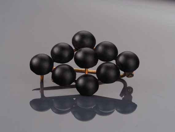 Vulcanite Pin Brooch Arts & Crafts Jewelry Antique Brooch | Etsy Australia