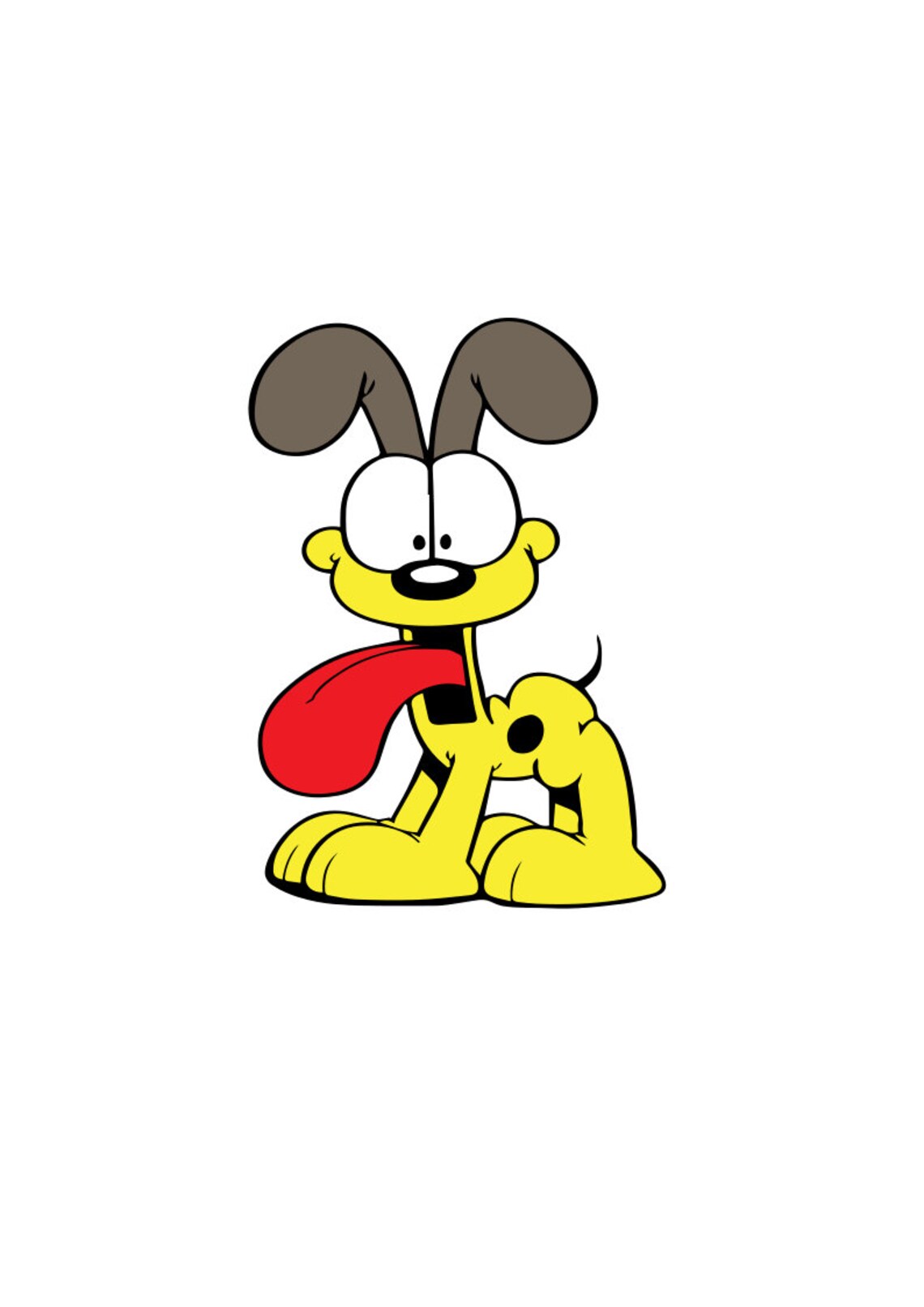 Garfield Fun Svg Odie Svg Cricut Silhouette | Etsy