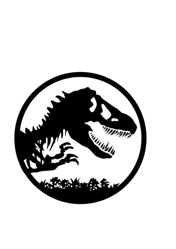 Blank Jurassic Park SVG Blank Jurassic Park SVG