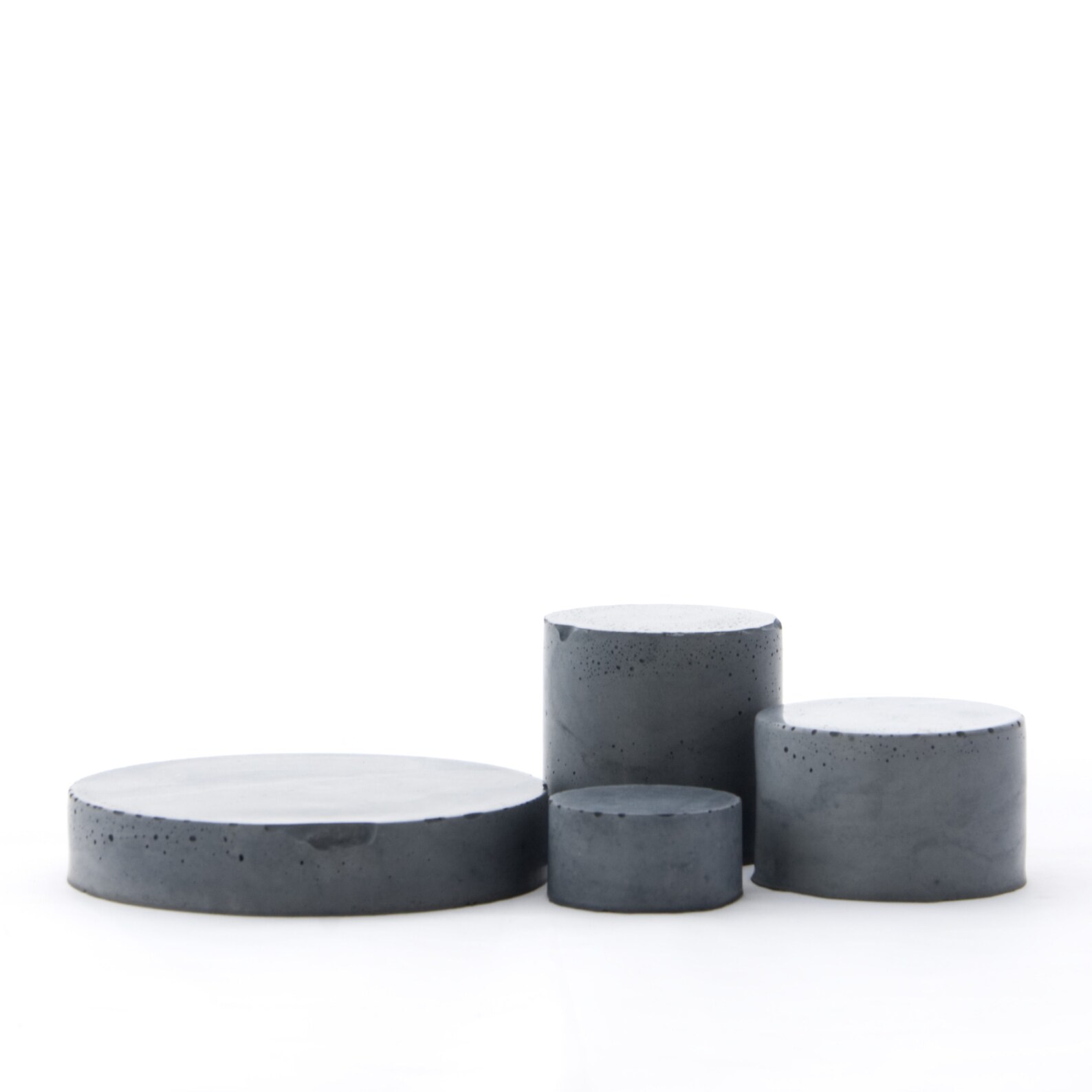 Set of 4 Concrete Cylinder Photo Props Geometric Jewellery | Etsy UK