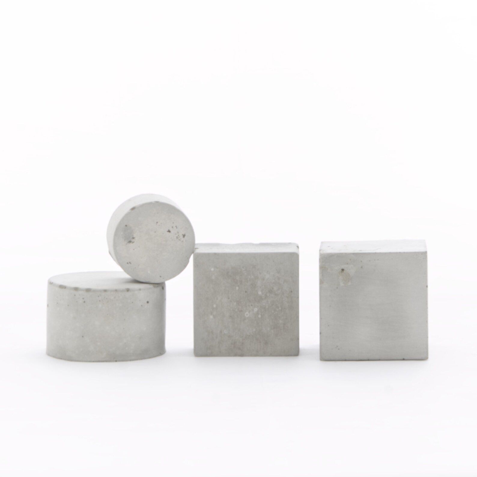 Modular Grey Concrete Photo Prop Set of 4 No54 Geometric | Etsy