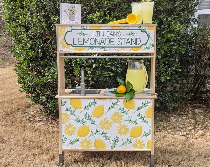 Personalized Lemonade Stand DECAL for Ikea DUKTIG Kitchen | Etsy