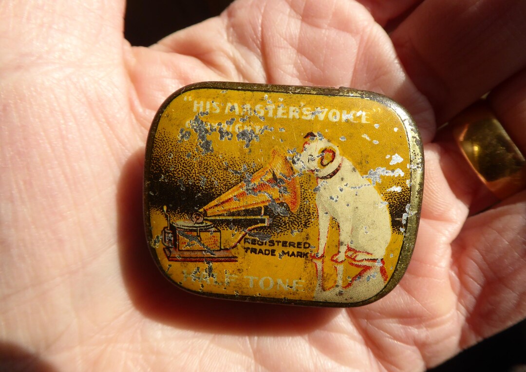 His Master's Voice Vintage Tin of Gramophone Needles - Etsy