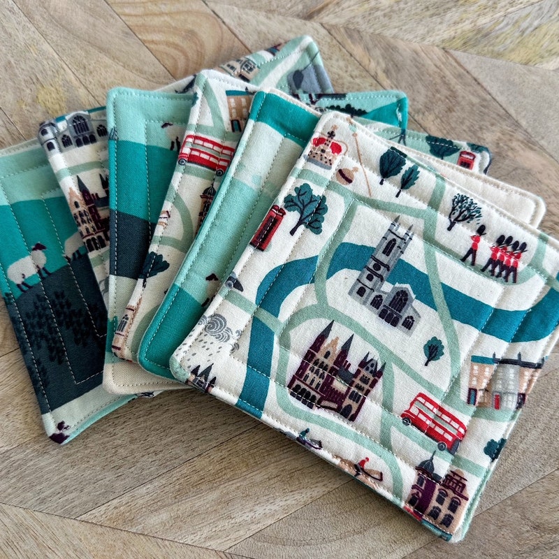London Coasters - Etsy