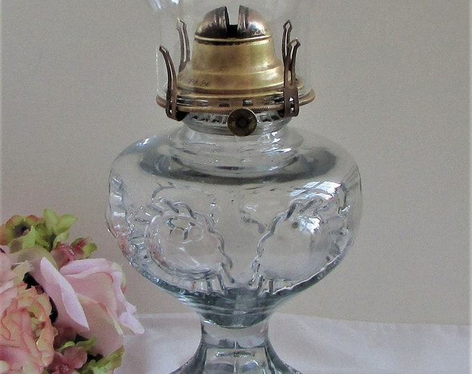 Vintage Buffled Bullseye Lamp W/queen Ann No.2 Burner and Wick - Etsy