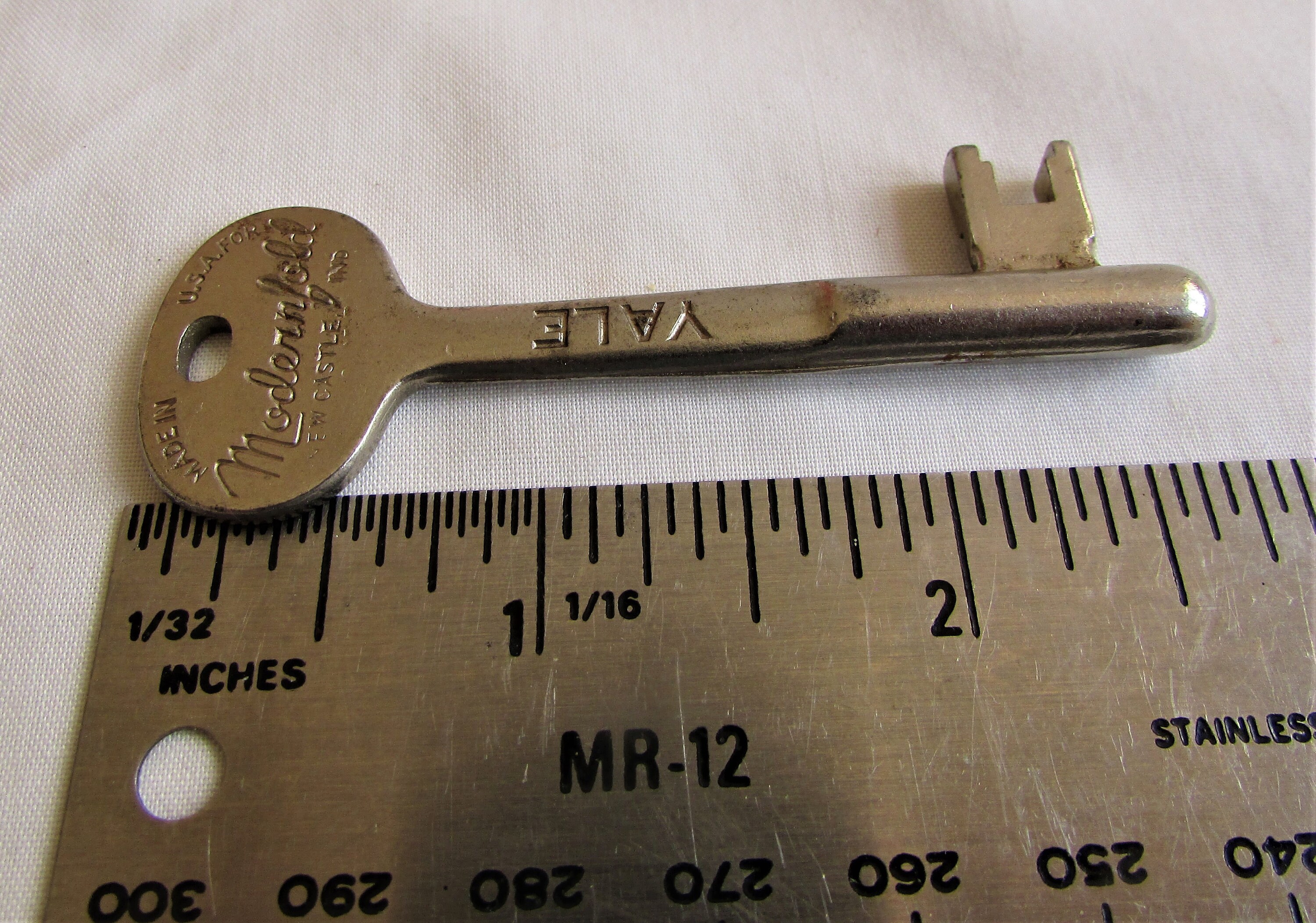 Antique Steam Punk Skeleton Steel Modernfold Yale Key | Etsy