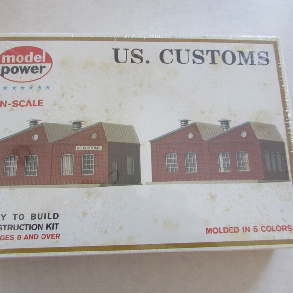 Ho Scale Model Power Buildings - Etsy