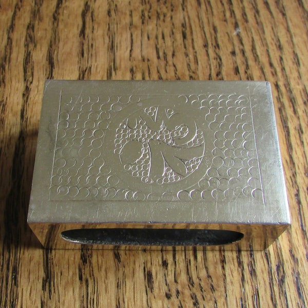 Brass Match Safe - Etsy