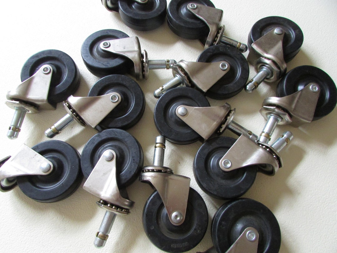 Vintage Hardware Dense Rubber Wheels by the Each - Etsy