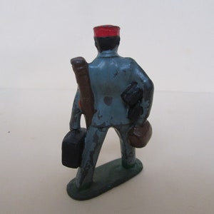 Vintage Barclay Metal Toy 614 Red Cap Figure Porter Bell Hop - Etsy