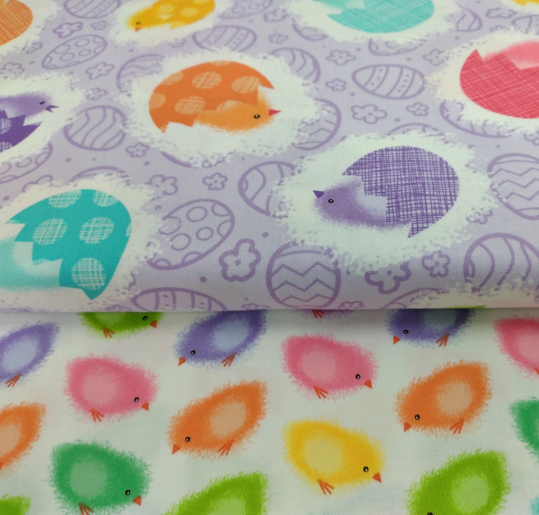 Spring Chickens From Northcott, 100% Quilters Cotton by the Yard ...