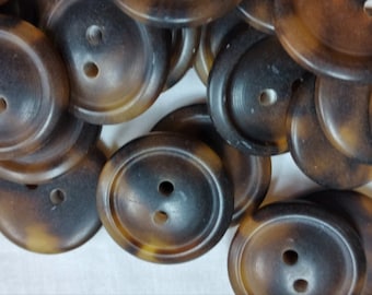 Tortoise Shell Buttons | Etsy