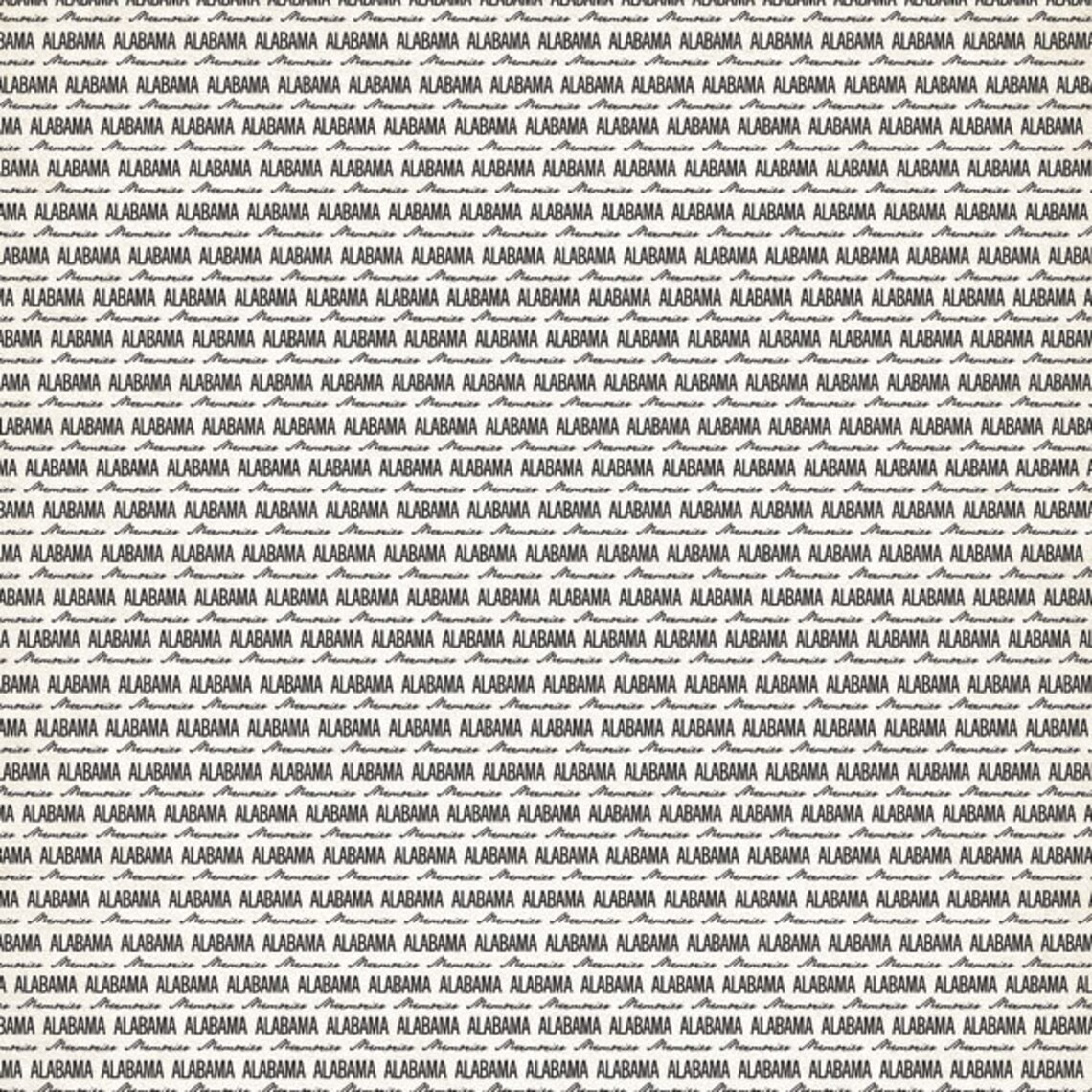 Alabama Journal Cards. Digital Scrapbooking. Project Life. Instant ...