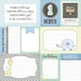 1 Month Old Journal Cards. Baby Boy Digital Scrapbooking. Project Life ...