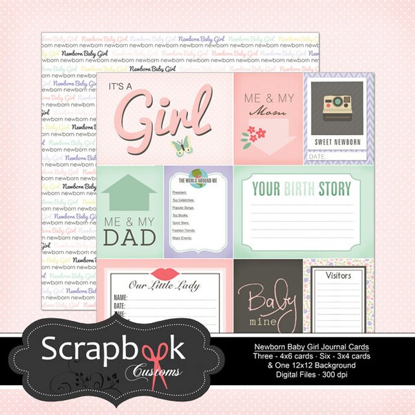 Project Life Cards - Etsy