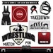 Wrestling Digital Scrapbooking. Instant Download. - Etsy