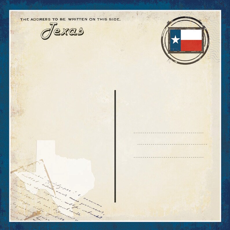 Texas Digital Scrapbooking Paper. Vintage. Instant Download. - Etsy