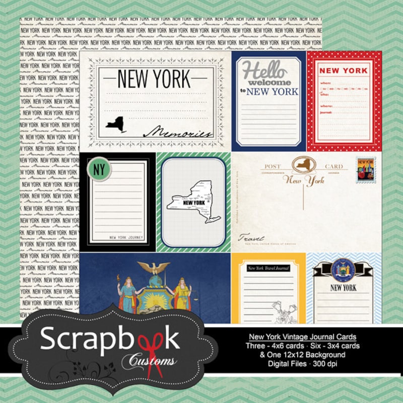 Project Life Cards - Etsy