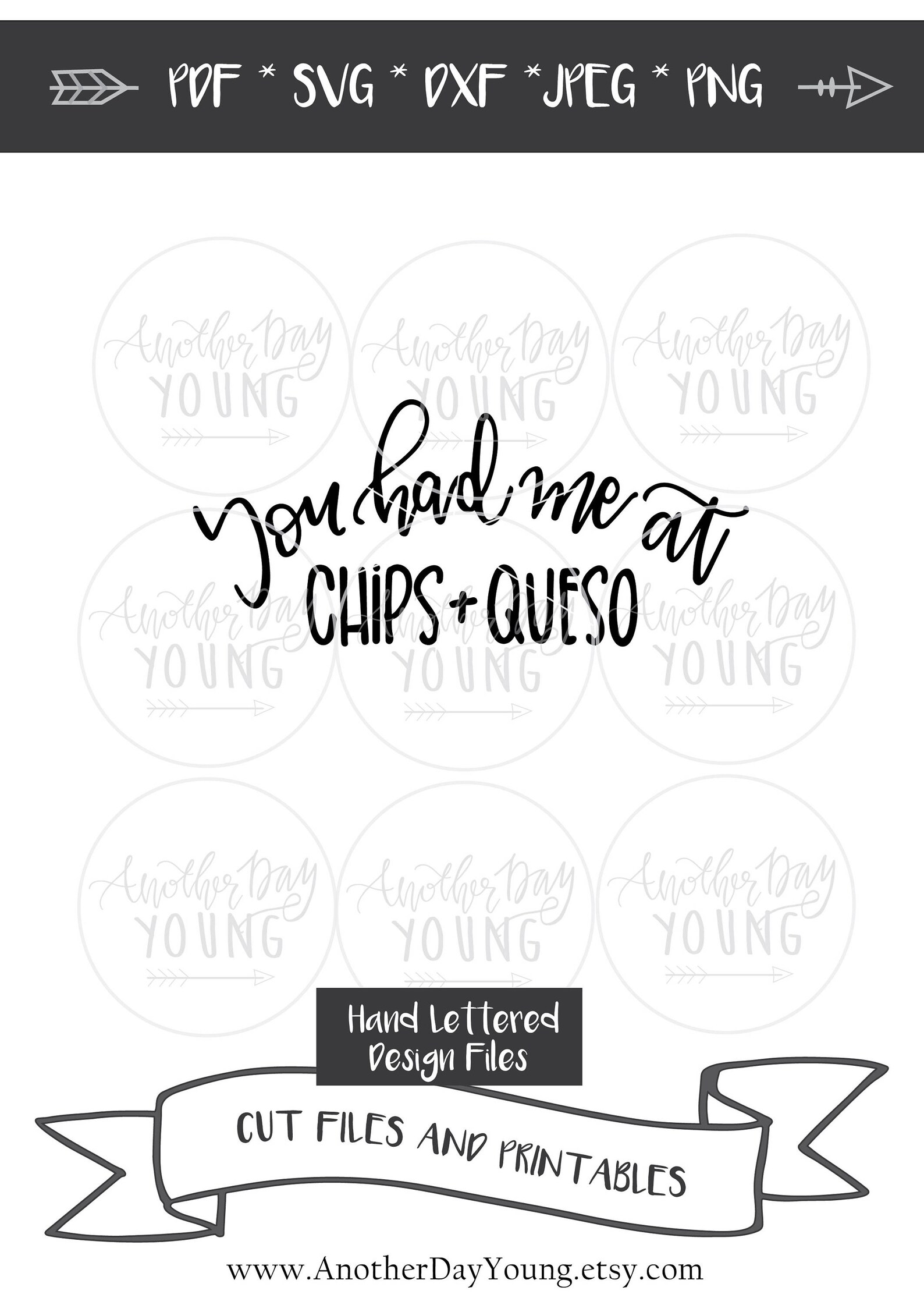 You Had Me at Chips and Queso SVG , Cinco De Mayo SVG , Silhouette ...