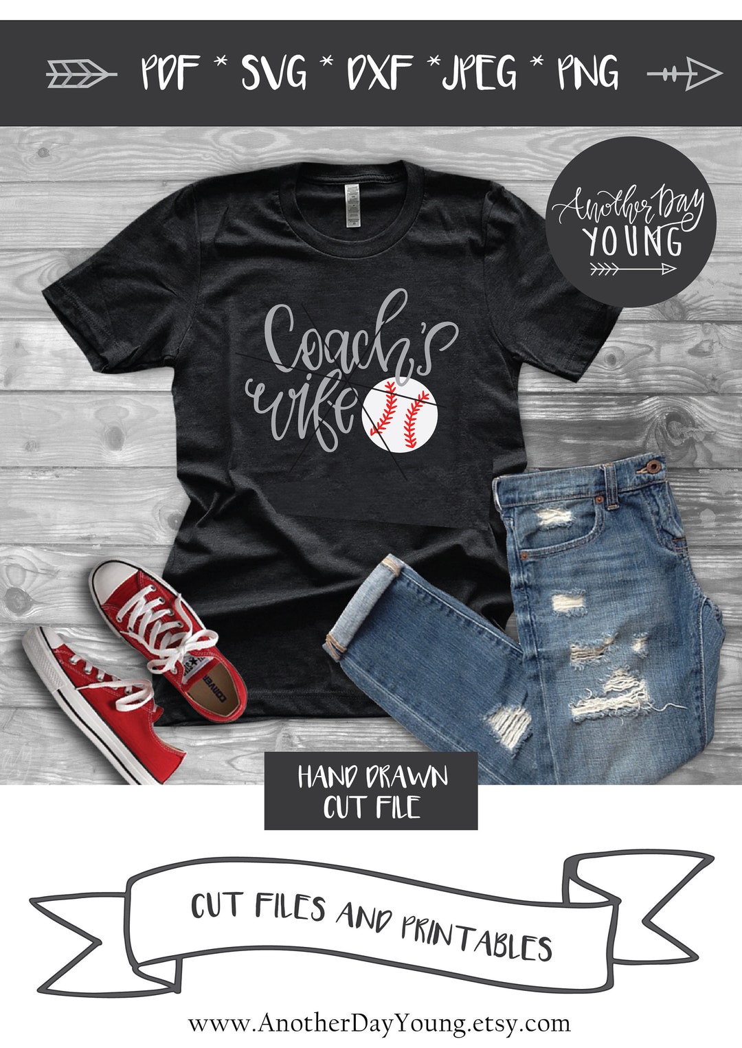 Baseball Coach's Wife SVG , Football Svg , Coach Wife Svg , Baseball ...