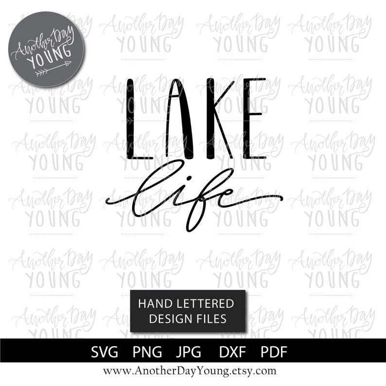 Lake Life SVG Lake svg Beach svg Summer svg Silhouette | Etsy