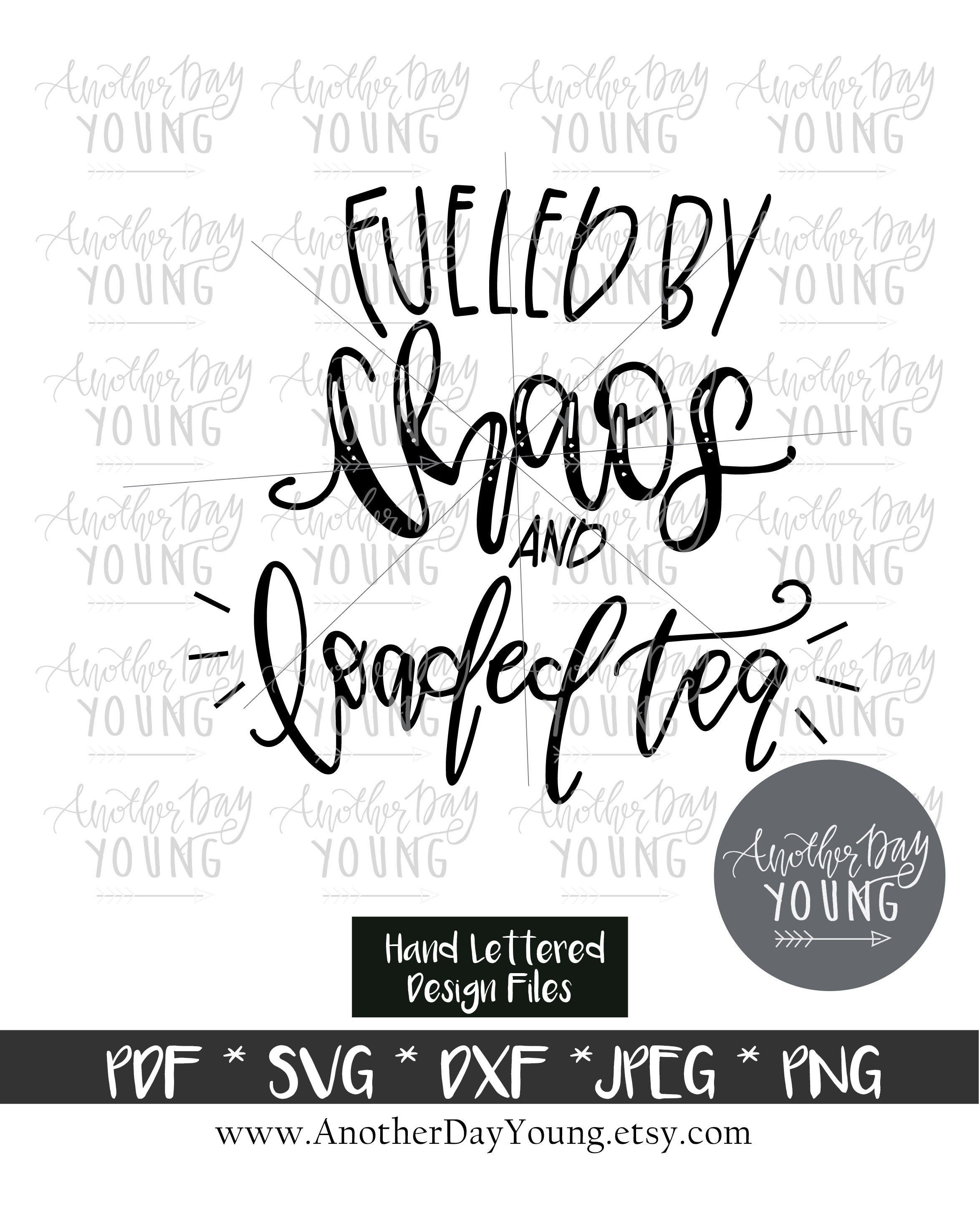 Fueled by Chaos and Loaded Tea SVG /tea SVG / Chaos SVG / Caffeine Svg ...