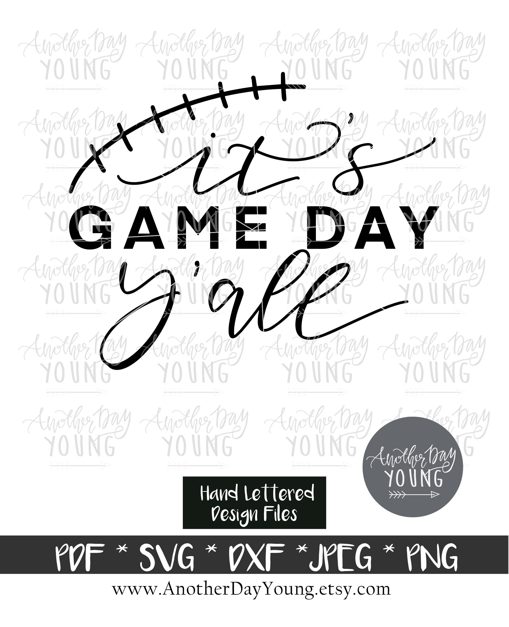 It's Game Day Y'all Svg / Game Day Svg / Football Svg - Etsy