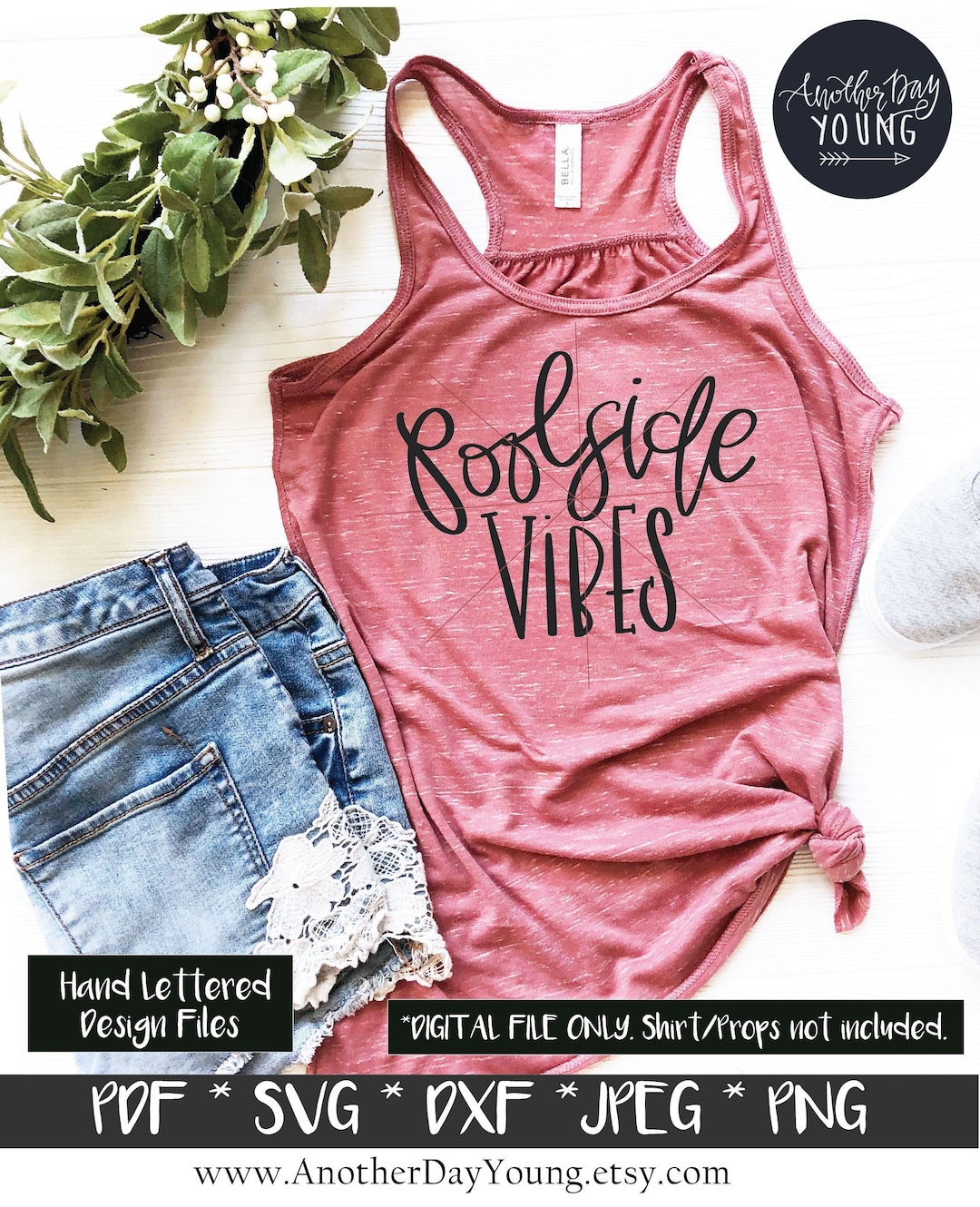 Poolside Vibes Svg , Summer Svg , Lake Svg , Beach Svg , Spring Svg ...