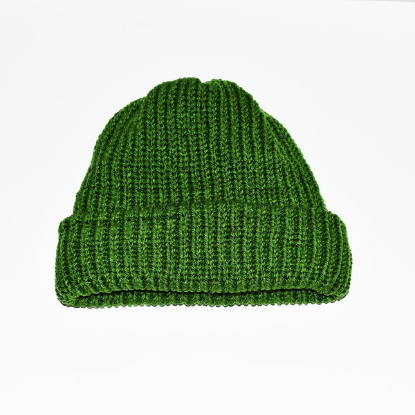 Mens Green Beanie - Etsy