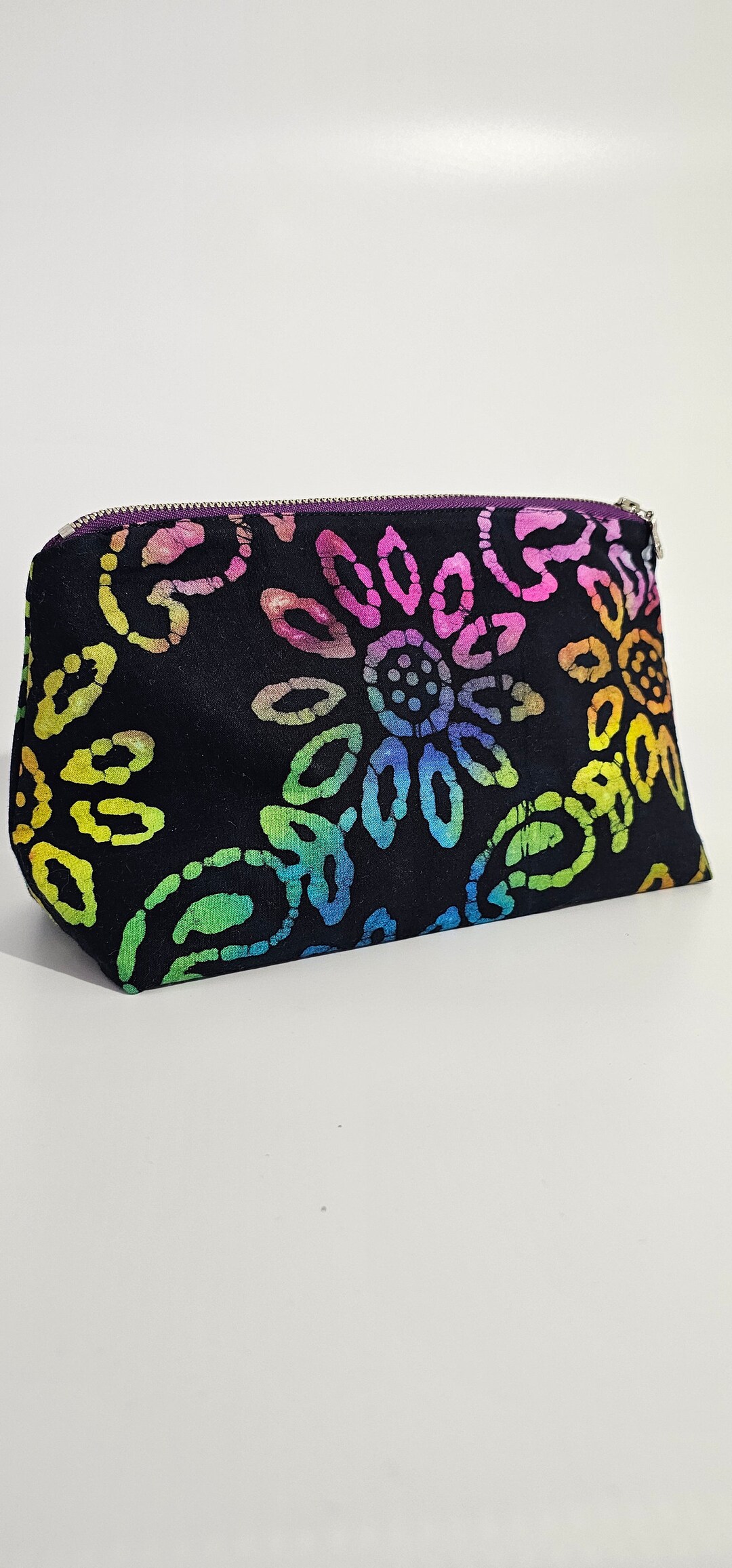 Tye-dye Flower Paisley Makeup Bag - Etsy