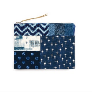 20-30-50 Pieces Indigo Cotton Boro Fabric Packs - Etsy